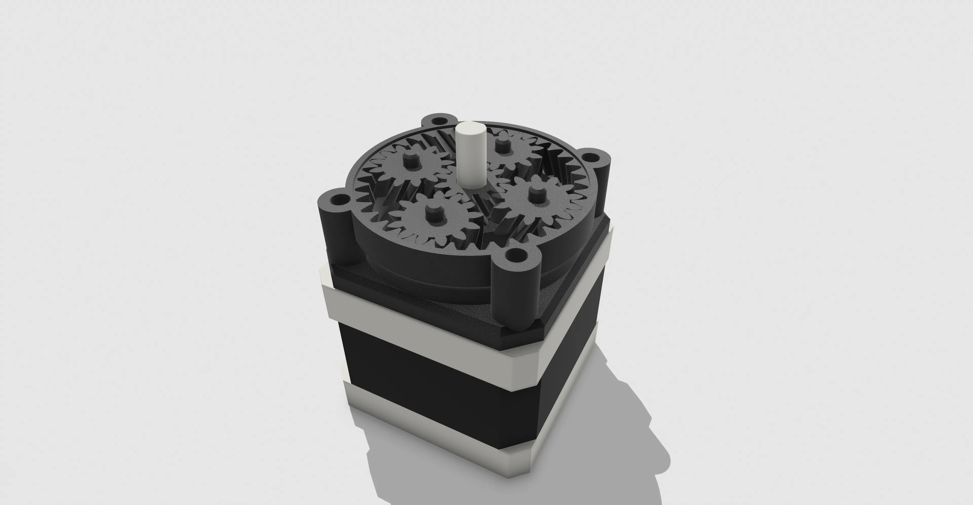 Slim planetary gearbox for Nema 17 - Free 3D Print Model - MakerWorld