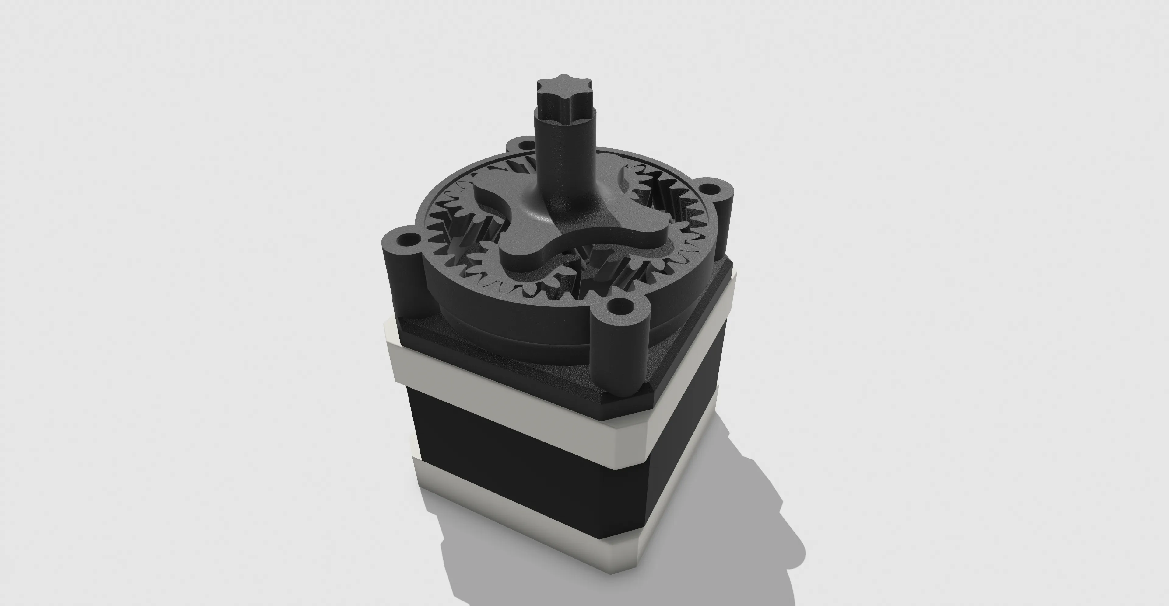 Slim planetary gearbox for Nema 17 - Free 3D Print Model - MakerWorld