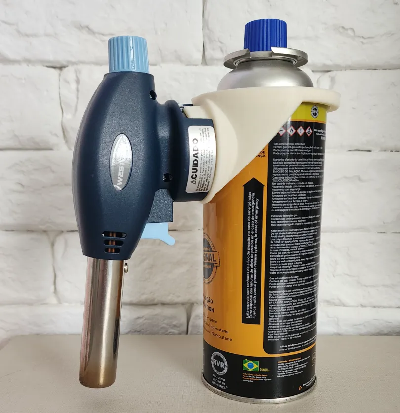 Butane Gas Cartridge Torch Jig by EduardoAG - MakerWorld
