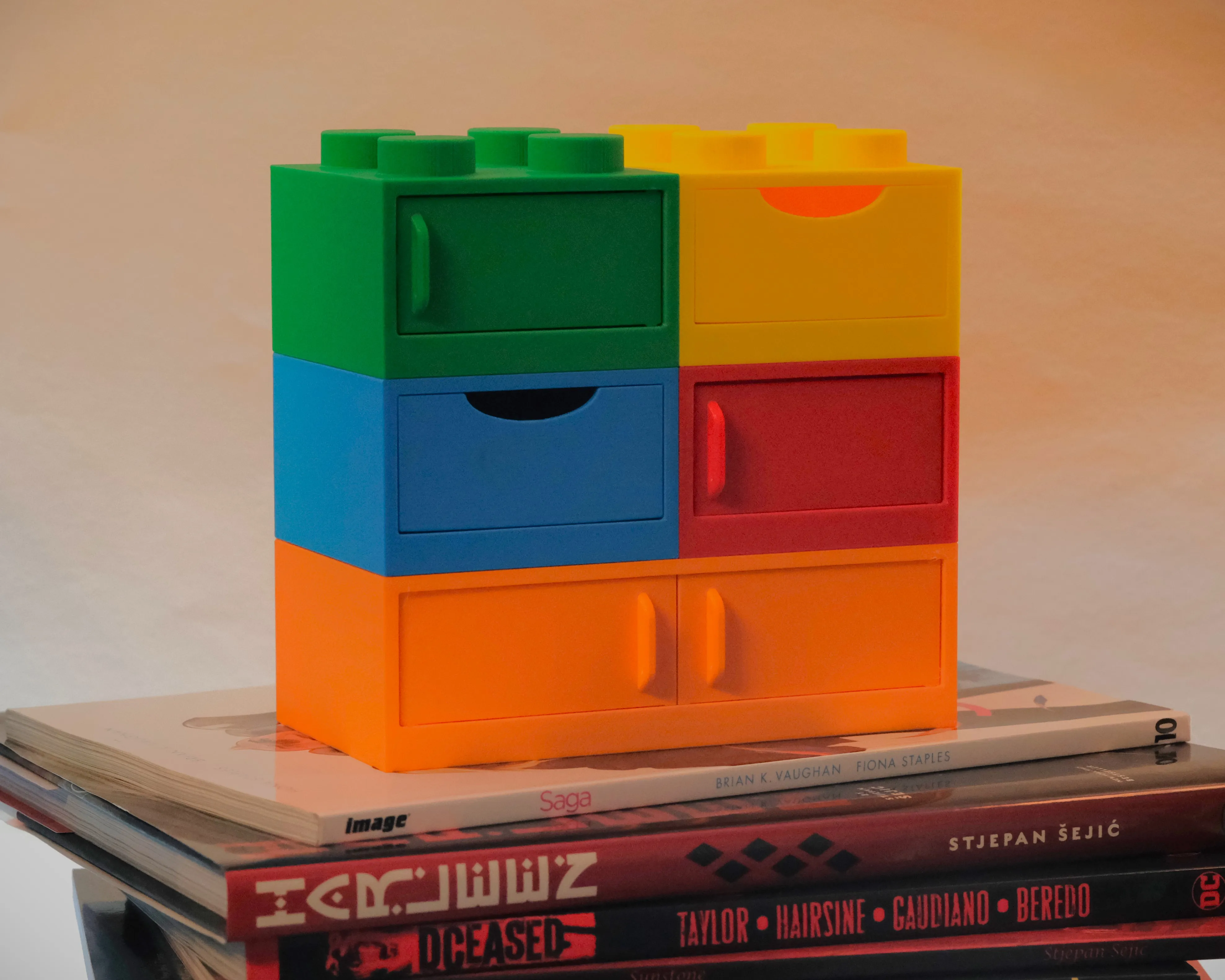 Brick Sliders Stackable Desk Boxes by Sakul MakerWorld: Download Free ...