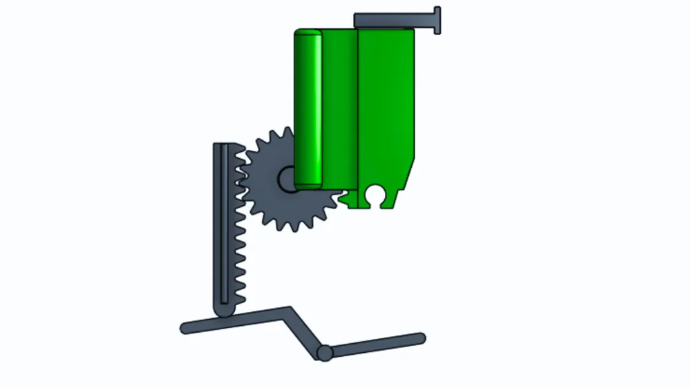 Mini Desktop Press Brake machine - Free 3D Print Model - MakerWorld