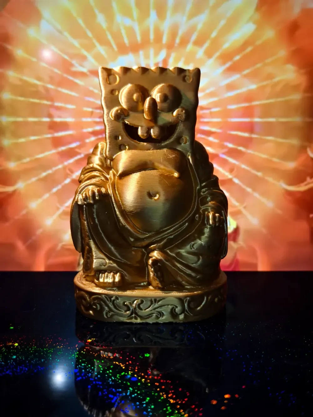 Soothing Baby Special: SpongeBob Buddha by lumia1020 - MakerWorld