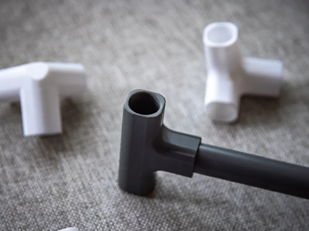 PVC Pipe 20MM Tee by 枯初 MakerWorld: Download Free 3D Models