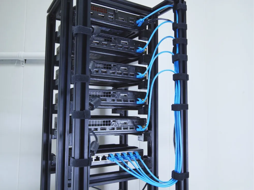 Mini-PC-Server-Rack von MatthewAlton - MakerWorld
