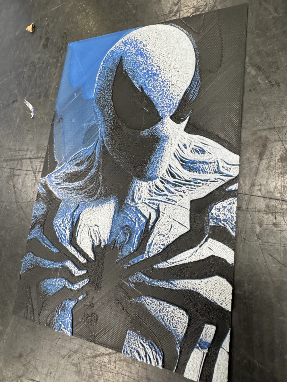 Venom Spider-Man HueForge by DJDelarius - MakerWorld