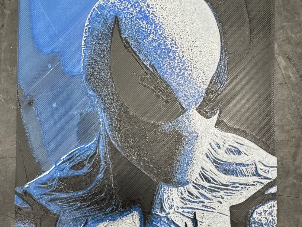 Venom Spider-Man HueForge by DJDelarius - MakerWorld