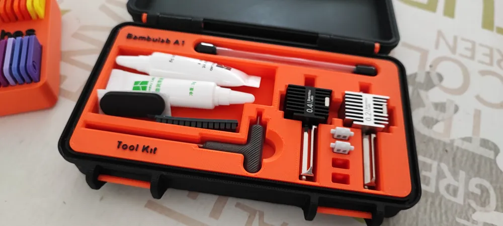BambuLab A1 ToolKit Remixed by Fred C. who has been 3D printed - MakerWorld