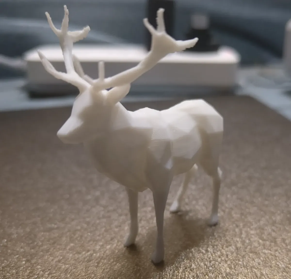 Christmas Reindeer, Deer, Low Poly Reindeer, Low Poly Deer - Free 3D ...