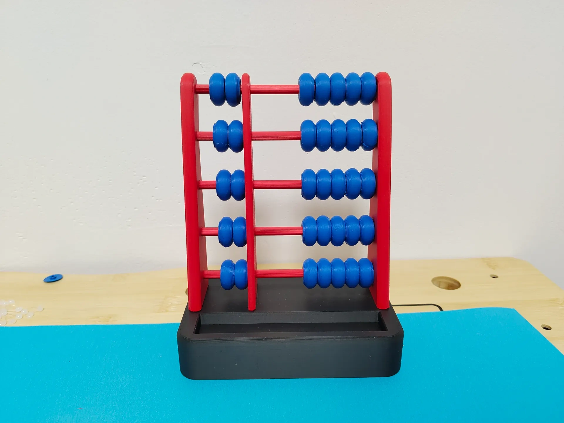Stress Relief Abacus Phone Stand by jiuyiha - MakerWorld