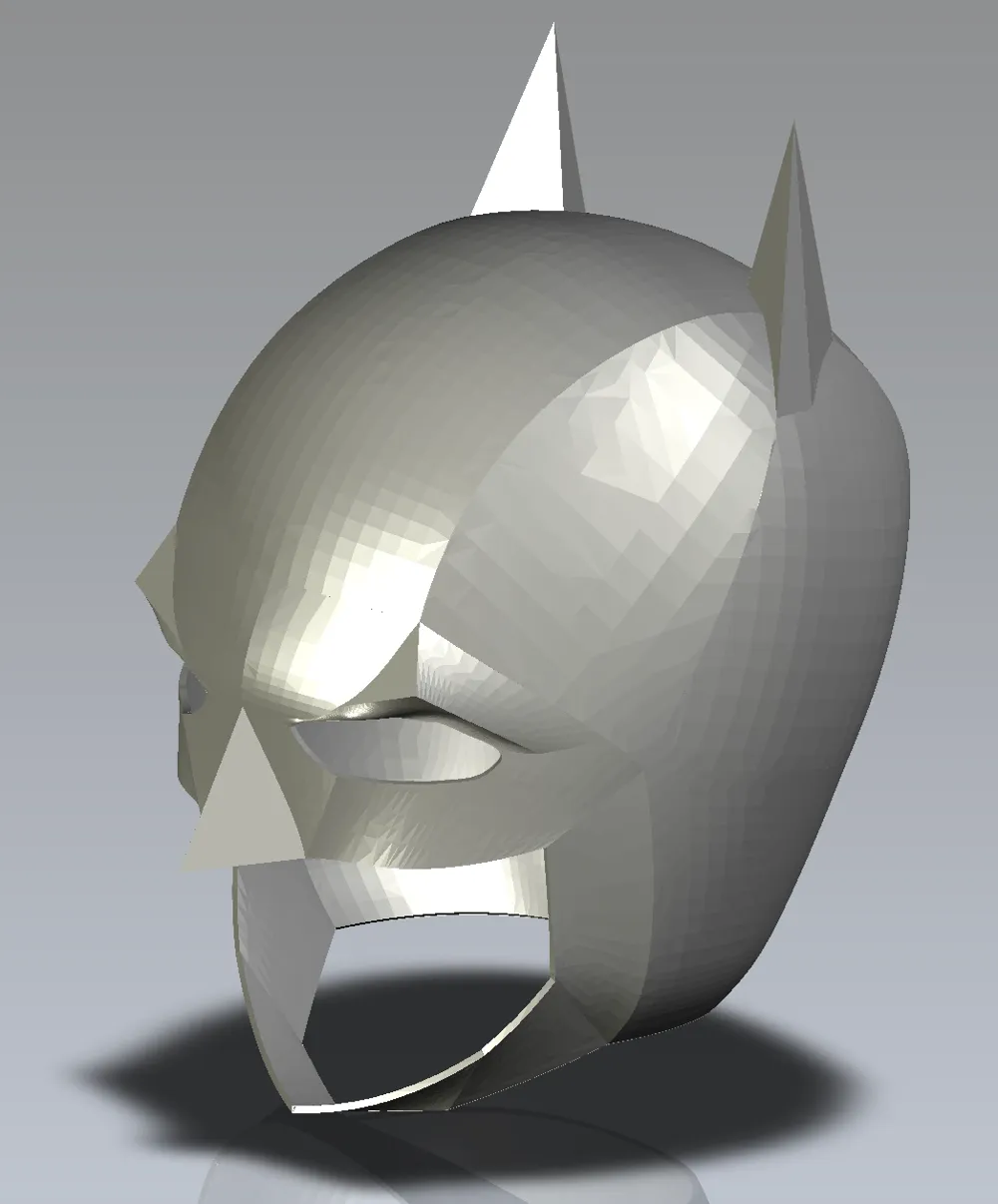 Batman mask by Leo Saideman MakerWorld: Download Free 3D Models