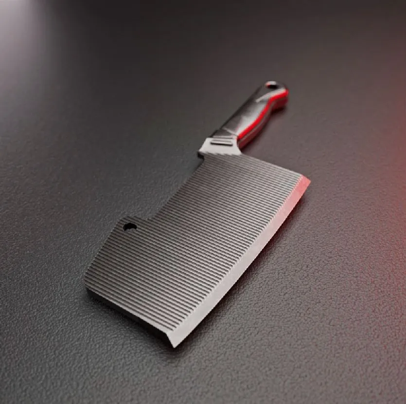 Butchers cleaver Cyberpunk 2077 knife by AnubisCG - MakerWorld