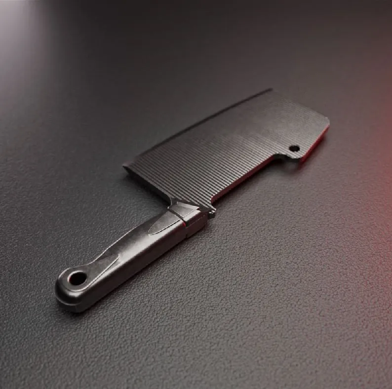 Butchers cleaver Cyberpunk 2077 knife by AnubisCG - MakerWorld