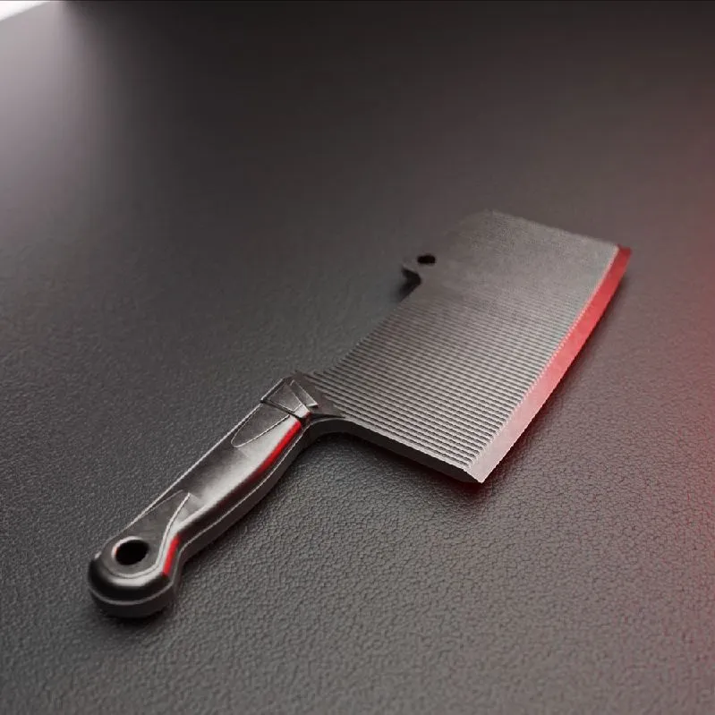 Butchers cleaver Cyberpunk 2077 knife by AnubisCG - MakerWorld