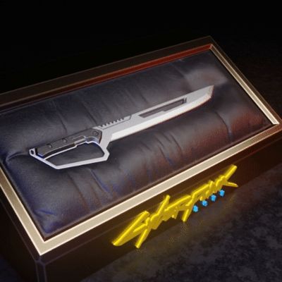 Cyberpunk 2077 Machete knife by AnubisCG MakerWorld: Download Free 3D ...