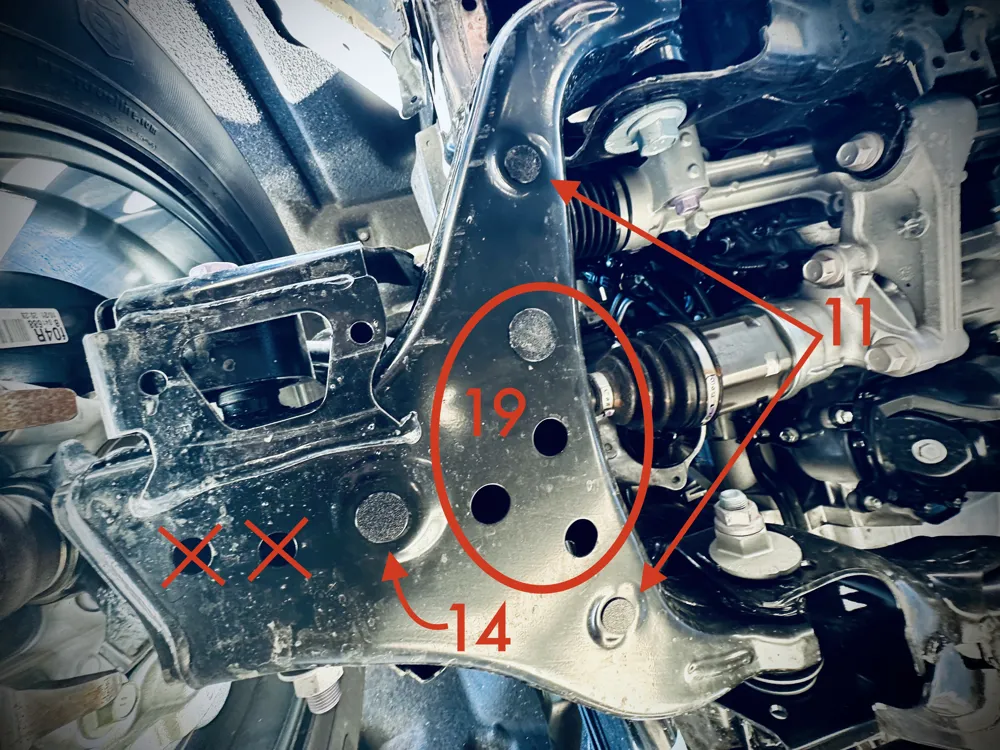 2024 Toyota Tacoma Lower Control Arm Plugs by vidision MakerWorld ...