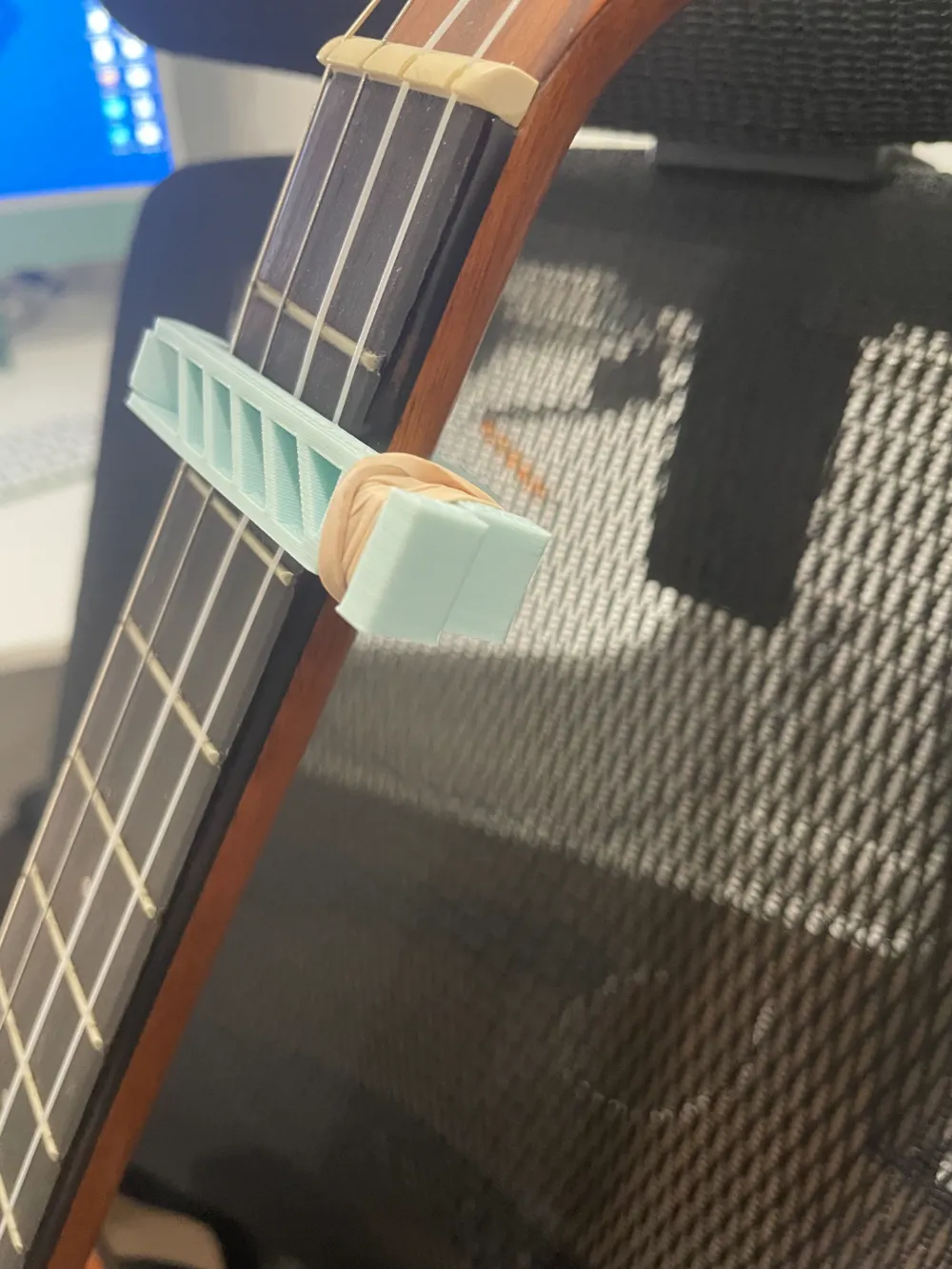 Baritone Ukulele Basic Capo by gingertec124 MakerWorld: Download Free ...