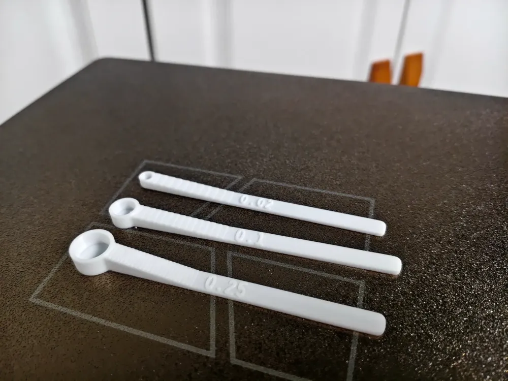 Measuring spoons common specifications 0.1g 0.25g 0.02g fish tank ...