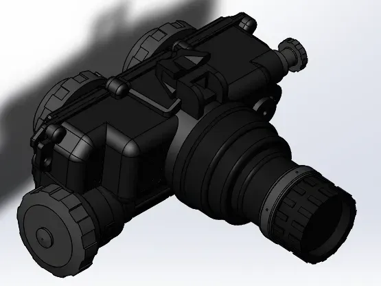PVS-7 Night Vision Goggles Physical Model - Free 3D Print Model ...