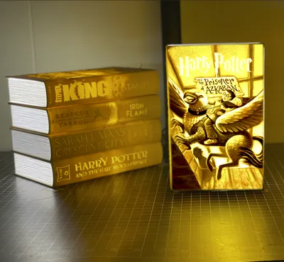 Lithophane Books (Harry Potter Book 3) by MeasureOnceCutTwice - MakerWorld