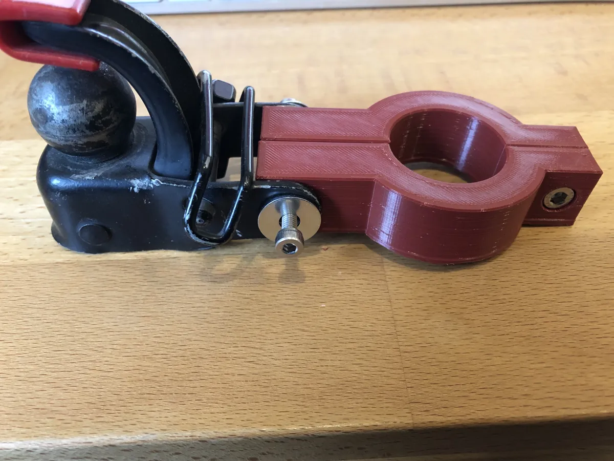 Hitchadapter for bike Trailer - Free 3D Print Model - MakerWorld
