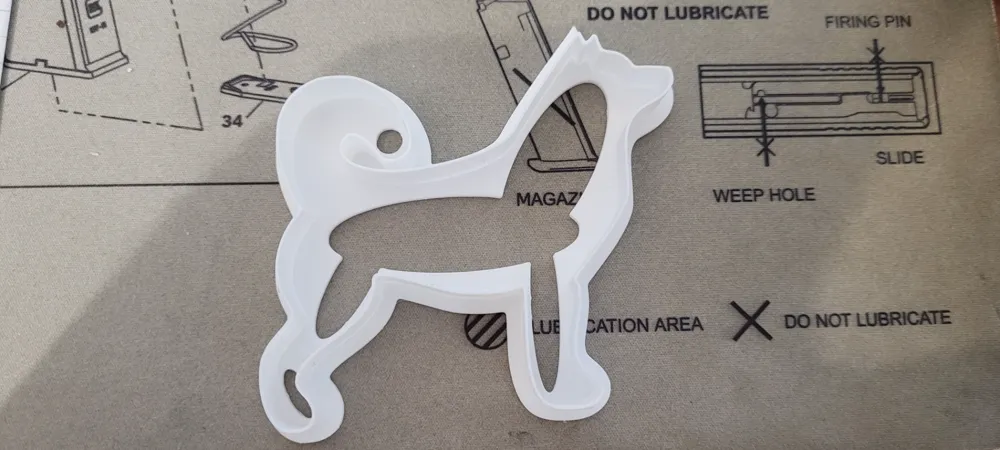 Husky Cookie Cutter - Free 3D Print Model - MakerWorld