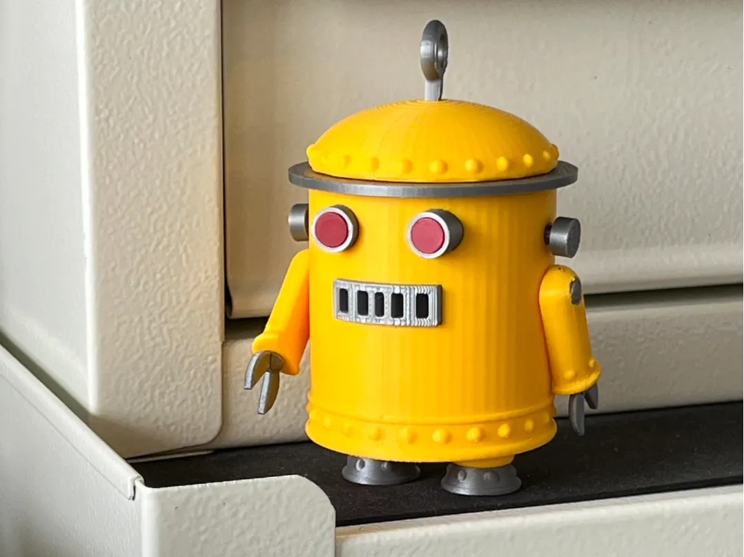 The robot from Peppa Pig by LH MakerWorld: Download Free 3D Models