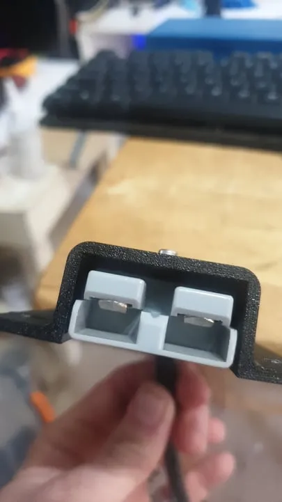 50A Anderson plug flat mount cover - Free 3D Print Model - MakerWorld