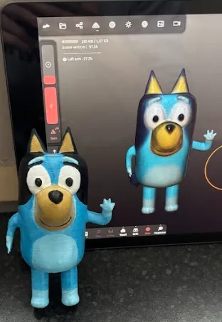 Bluey Figure by Menagerie Of 3D MakerWorld: Download Free 3D Models