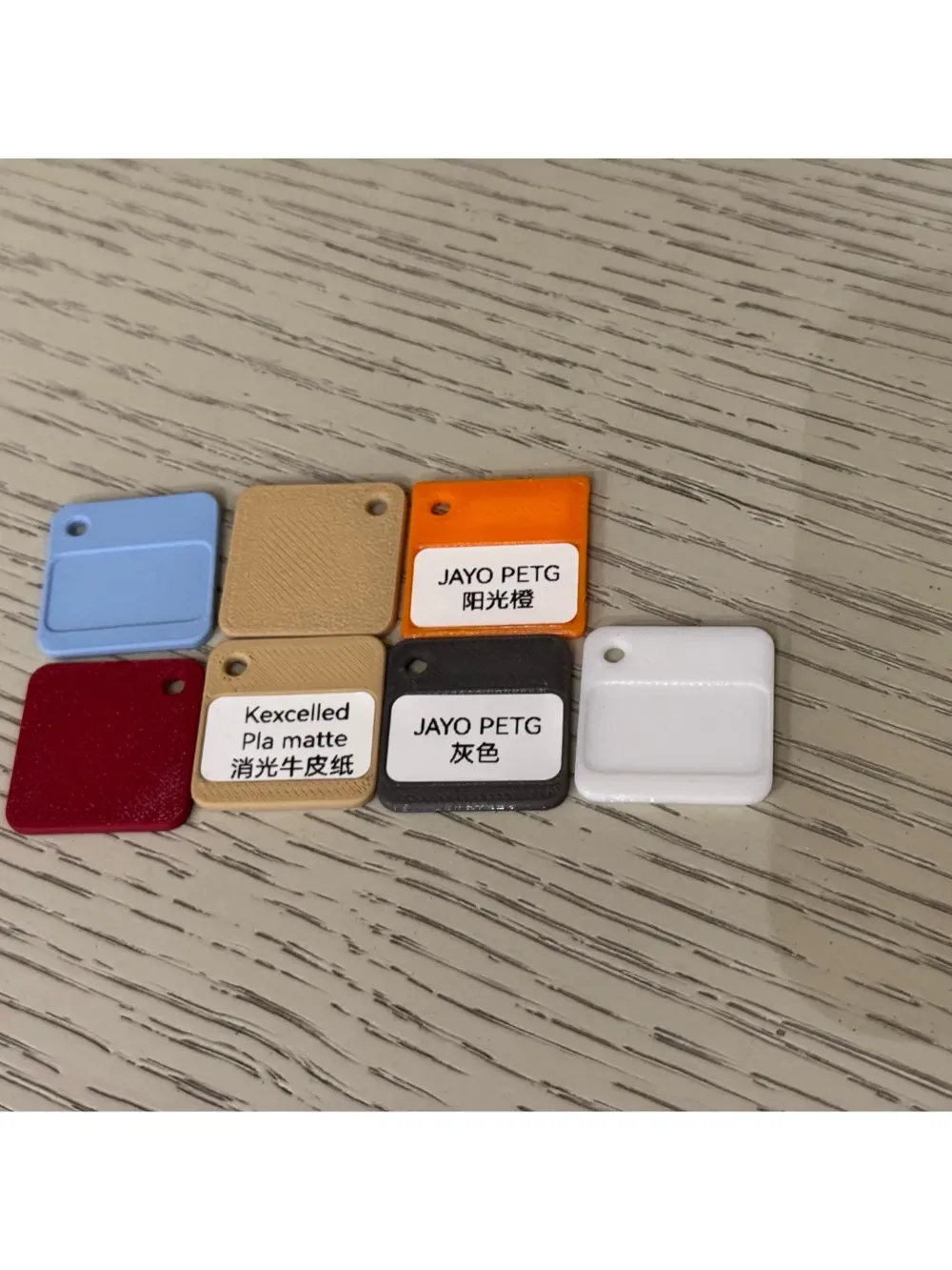 Filament Swatches (Thermal Label Version) by user_4225020809 - MakerWorld