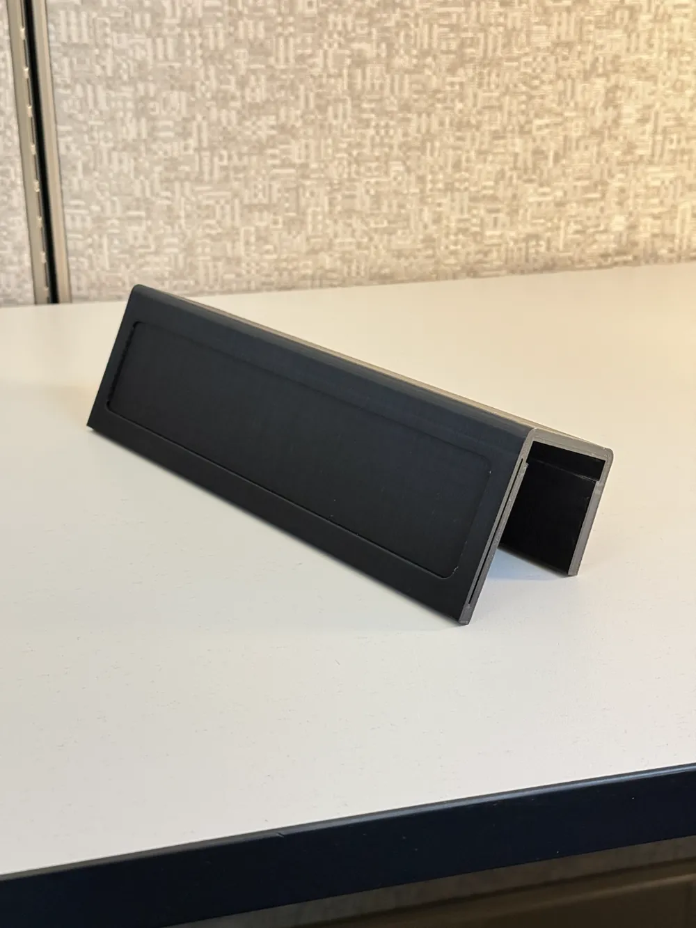 Cubical Name Plate - Free 3D Print Model - MakerWorld