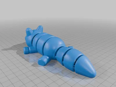 3d printed foxy - MakerWorld