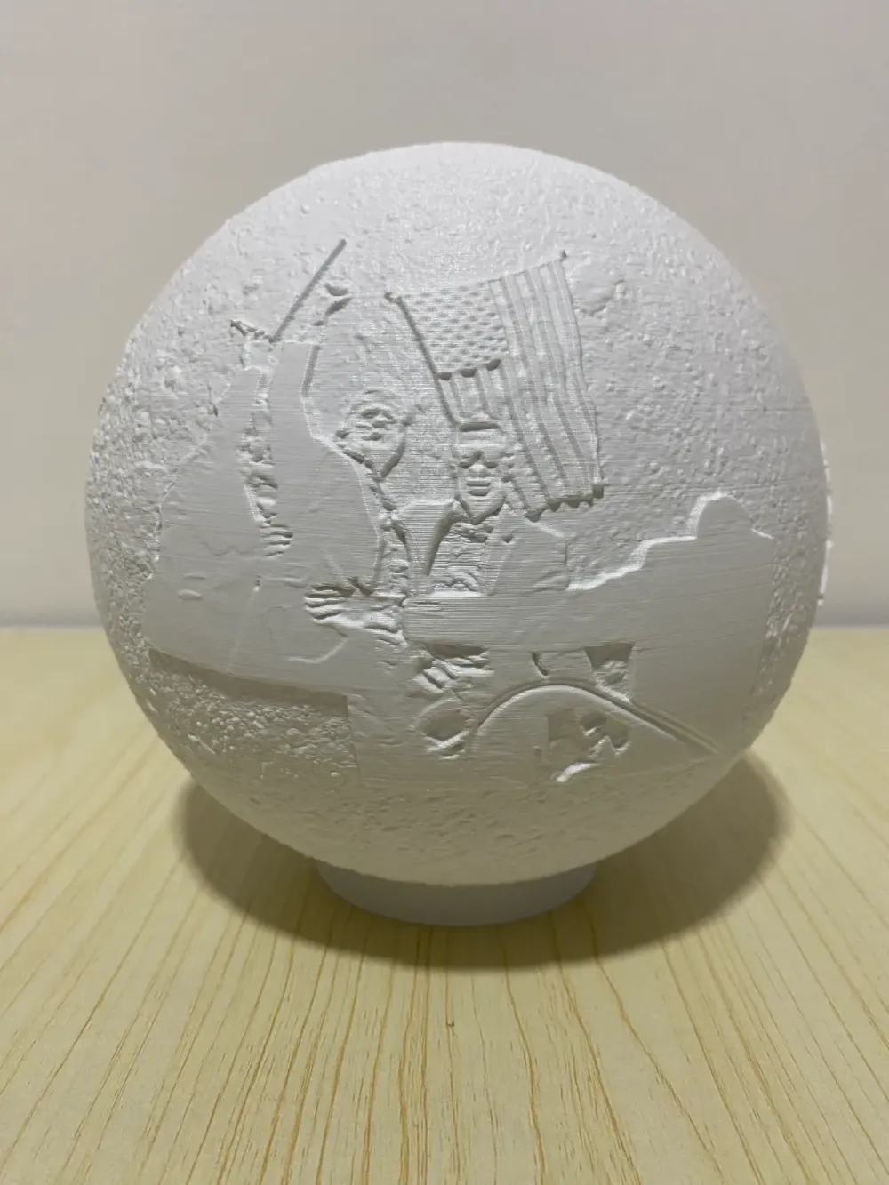 Donald Trump Moon Lamp by user_3412395519 MakerWorld: Download Free 3D ...