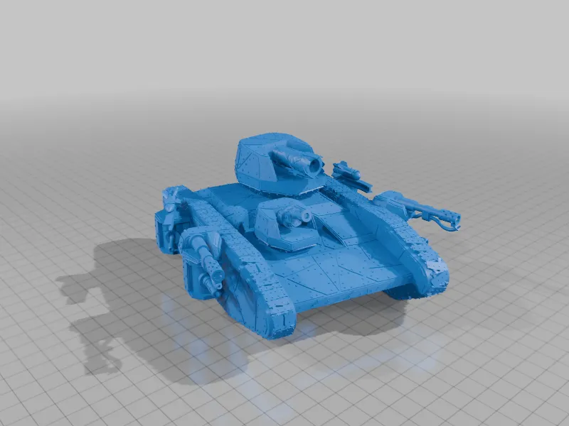 Super Heavy Scrap Tanks by Udo's 3D WorldMakerWorld: Download Free 3D ...