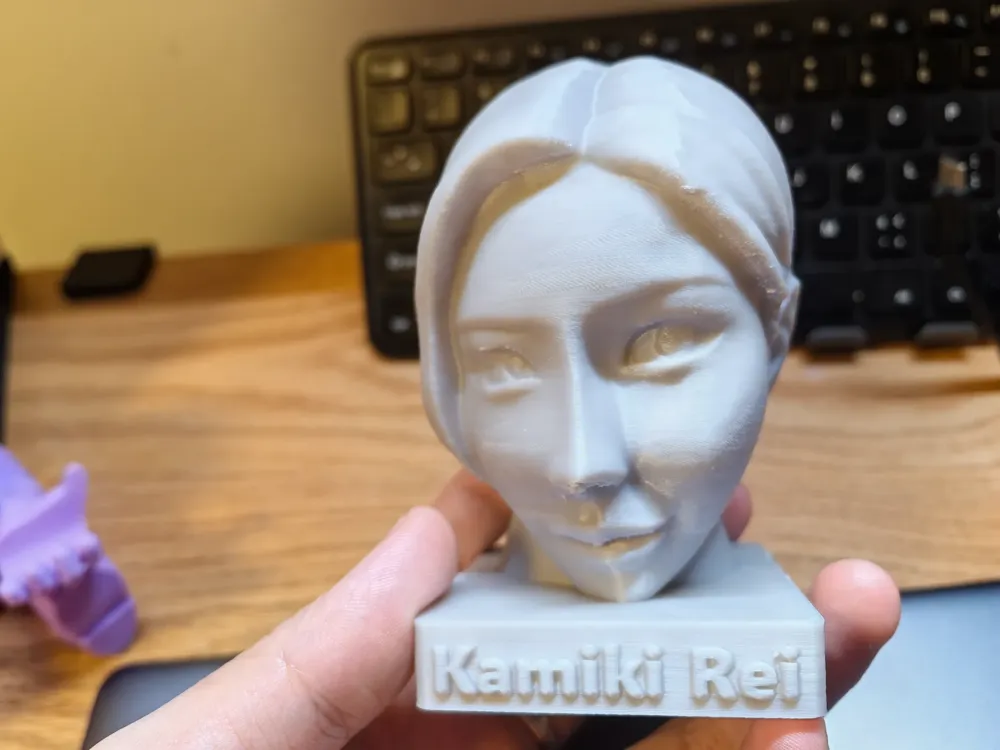 Kamiki Rei Teacher - Head Sculpt - Topaz Sculpture Generation by ...