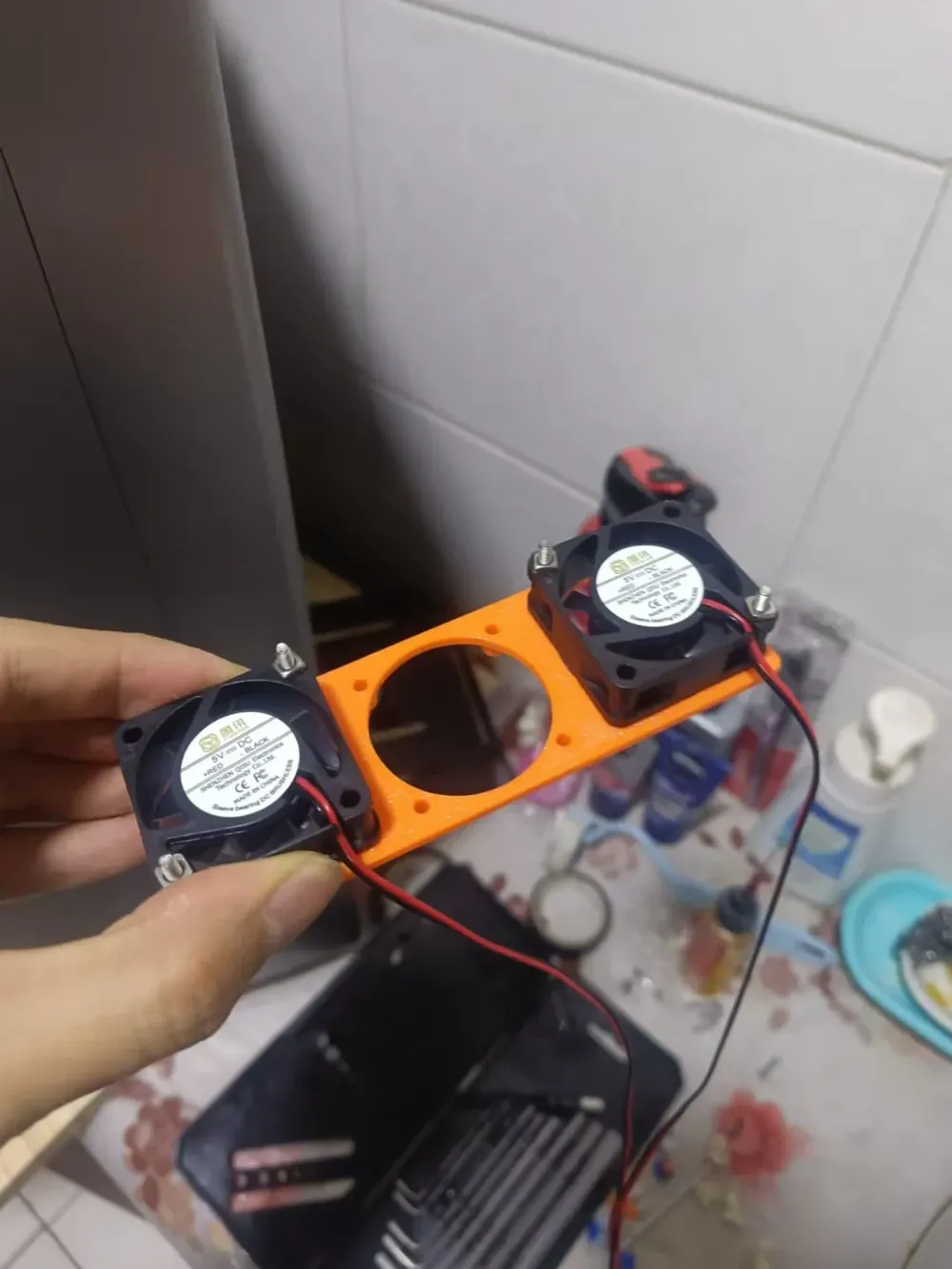 Qidi Plus 4 Motherboard Cooling Enhancement Bracket by user_3907980228 ...