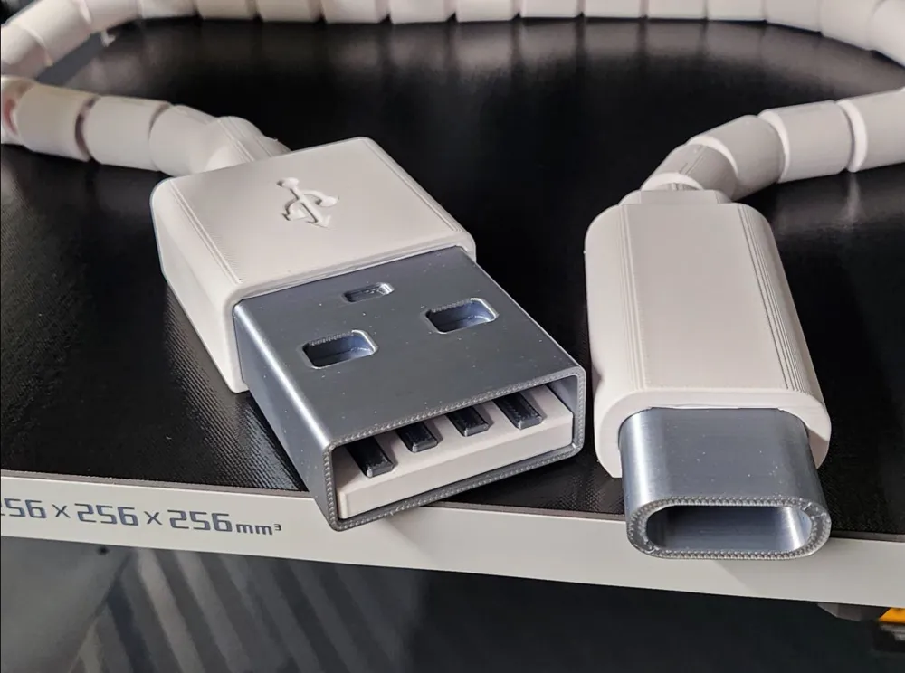 Flexi USB cable type C by uni3Dworld MakerWorld: Download Free 3D Models