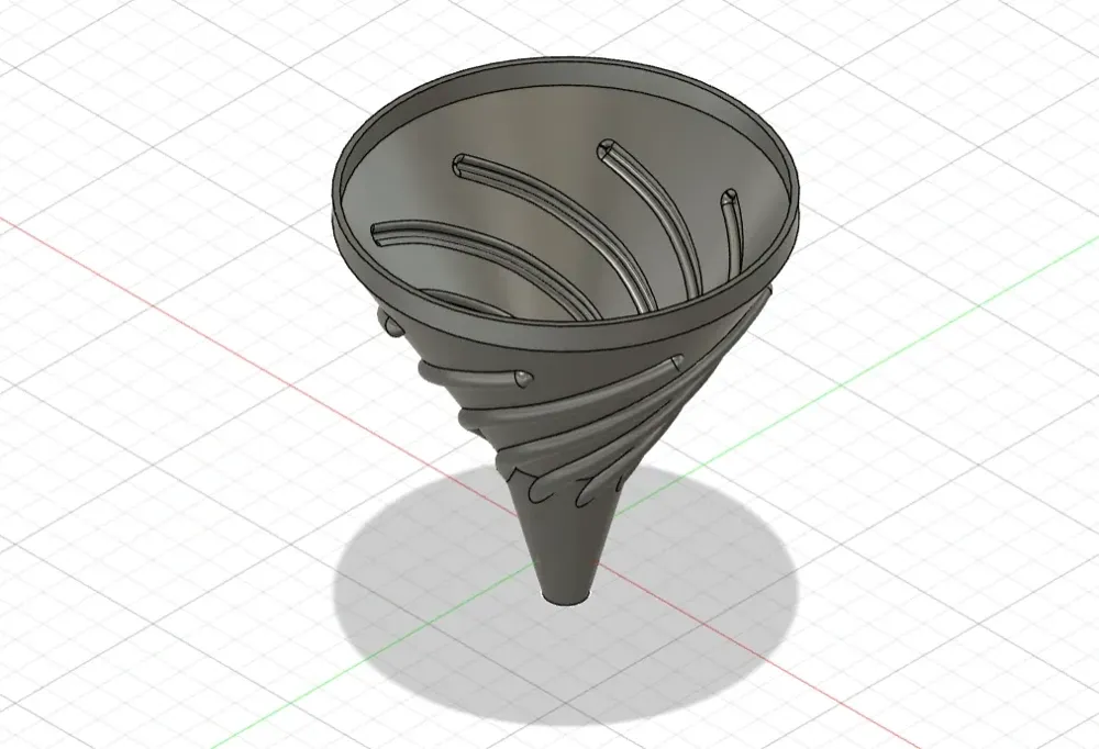 Cyclone Funnel by Gaowan Liang - MakerWorld