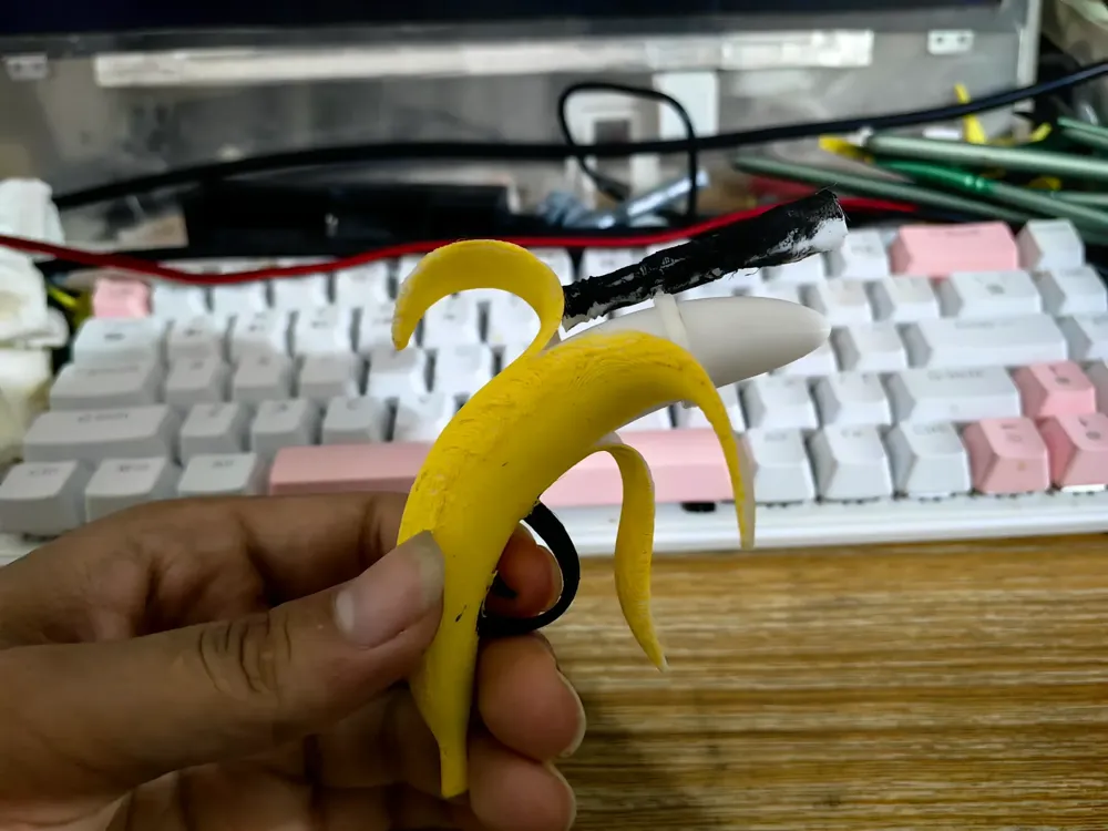 Banana gun, very easy to shoot, big banana one big banana by 玩具小屋 ...