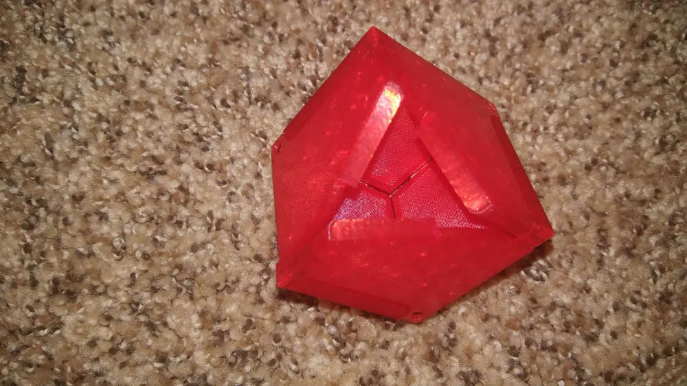 Mobius Kaleidocycle box (kinetic ring box) by Puhsketti MakerWorld ...