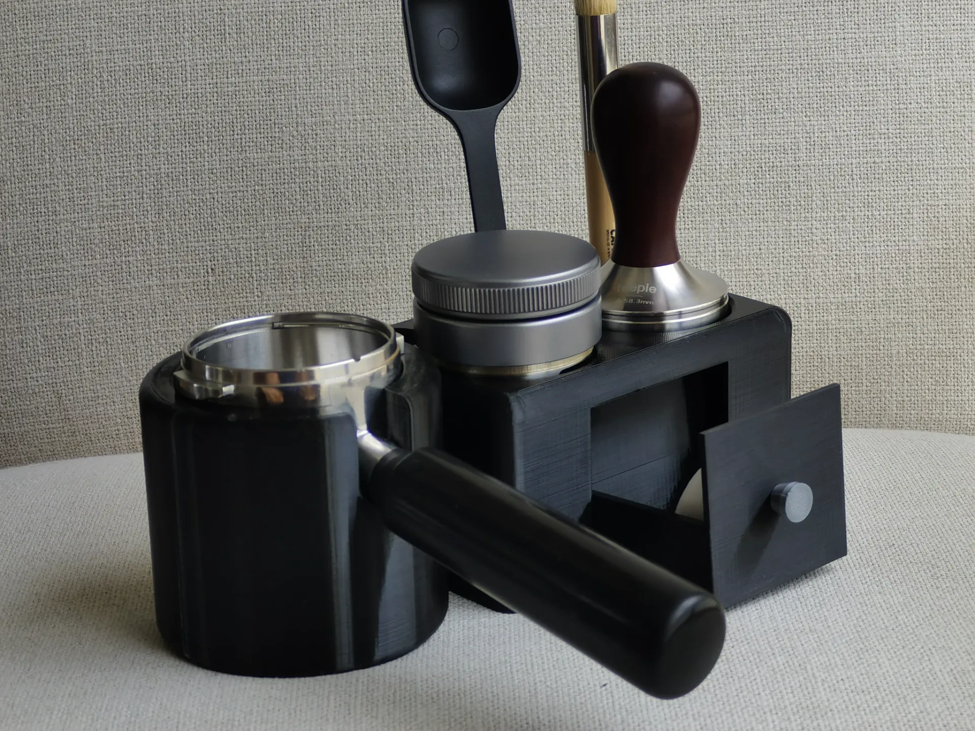 Multi-purpose Coffee Tamper Base Storage by 三维老头 - MakerWorld