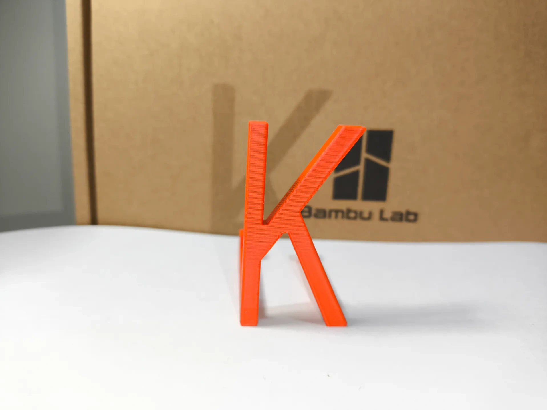 K Letter Phone Stand (Only 4.9g) by 今日无事，欢迎下载 - MakerWorld