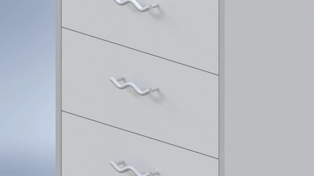 Wavy Drawer Cabinet Door Handle | Wavy Drawer Cabinet Door Pull - Free ...