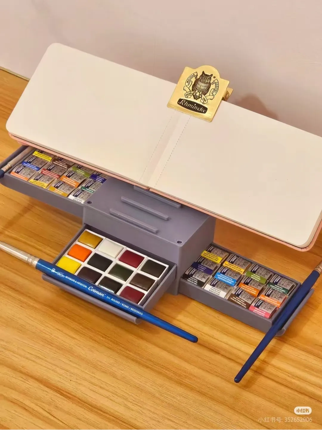 Triple Drawer Watercolor Box Storage Box by Wanwan is a cat MakerWorld ...