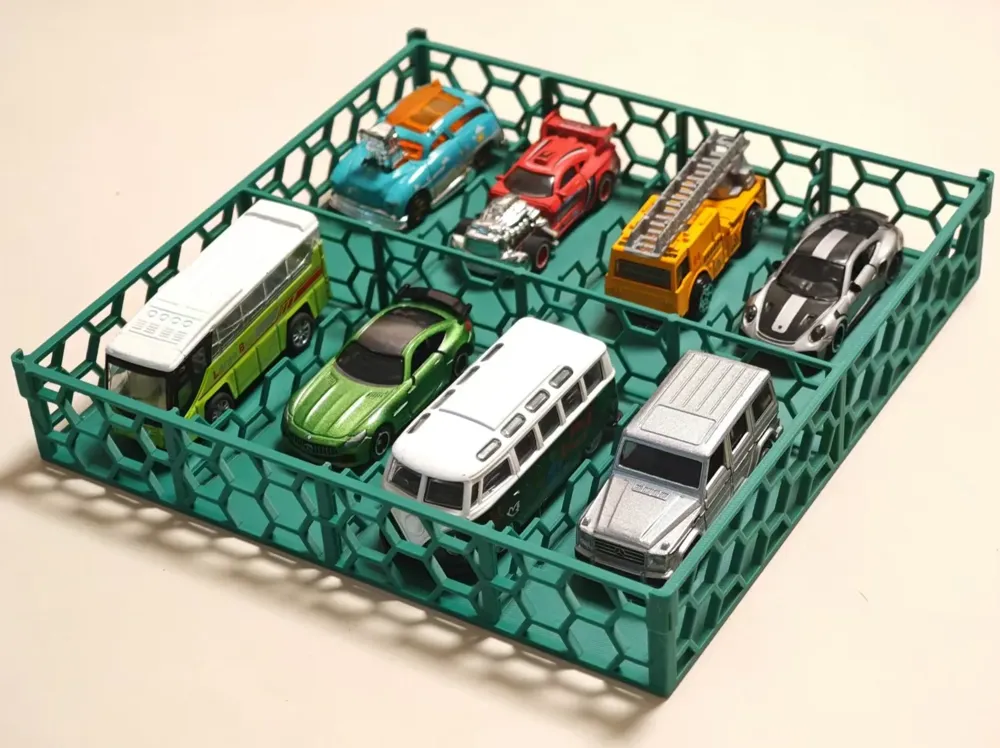 1:64 Scale Car Storage Box, Tomica Storage Box, Hot Wheels Storage Box ...