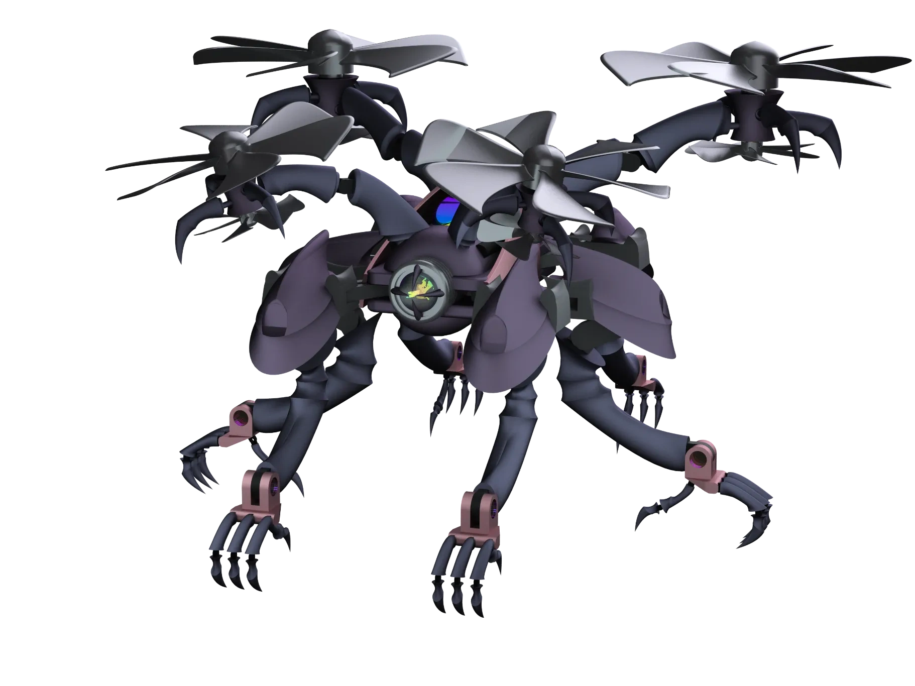 Di Jiang - Sci-Fi Drone by user_4007666970 MakerWorld: Download Free 3D ...