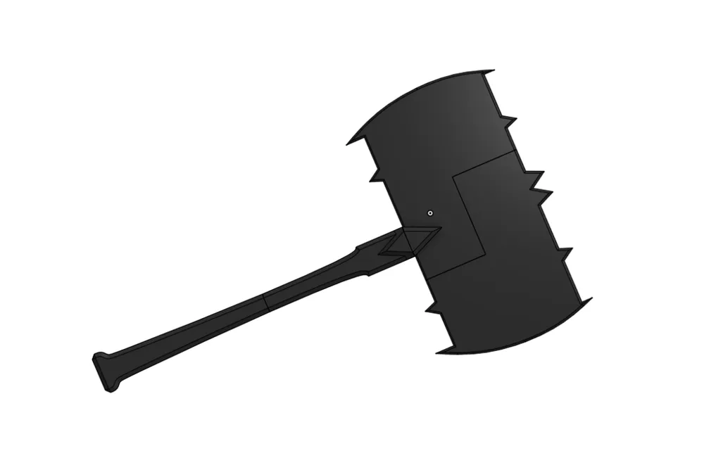 batman axe(absolute batman comic) by ReProps2003 - MakerWorld