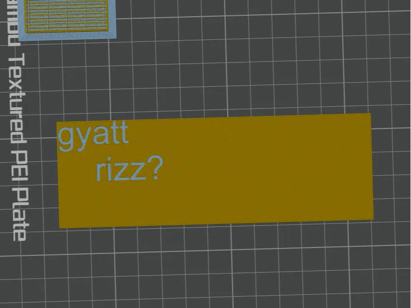 GYATT RIZZ? bookmark by hunter s - MakerWorld