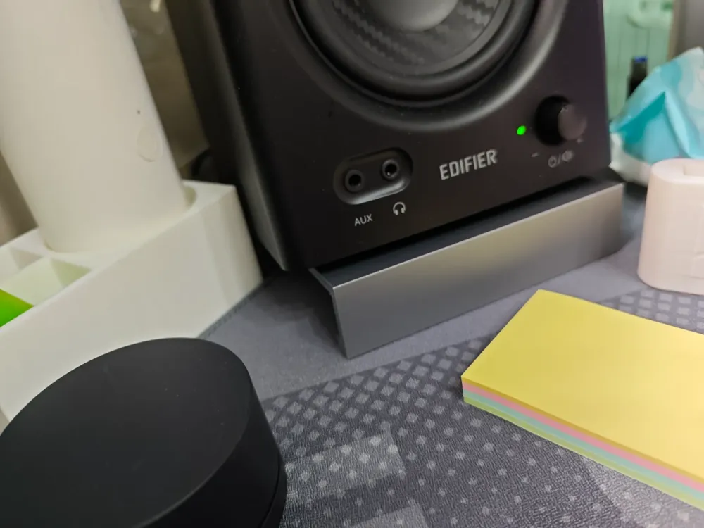 Desktop Speaker Stand Sound Base by MrGrl MakerWorld: Download Free 3D ...