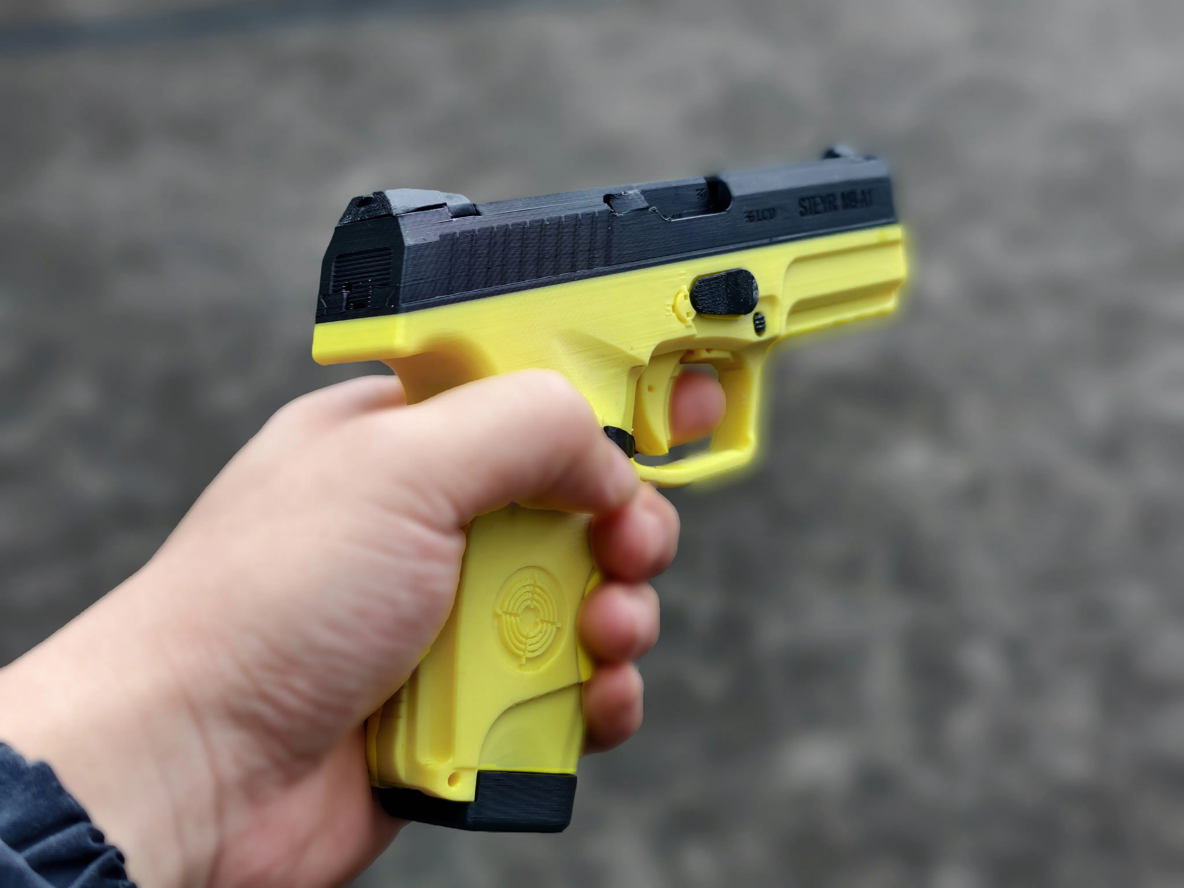 Steyr M9A1 Pistol Toy Gun Model - Free 3D Print Model - MakerWorld