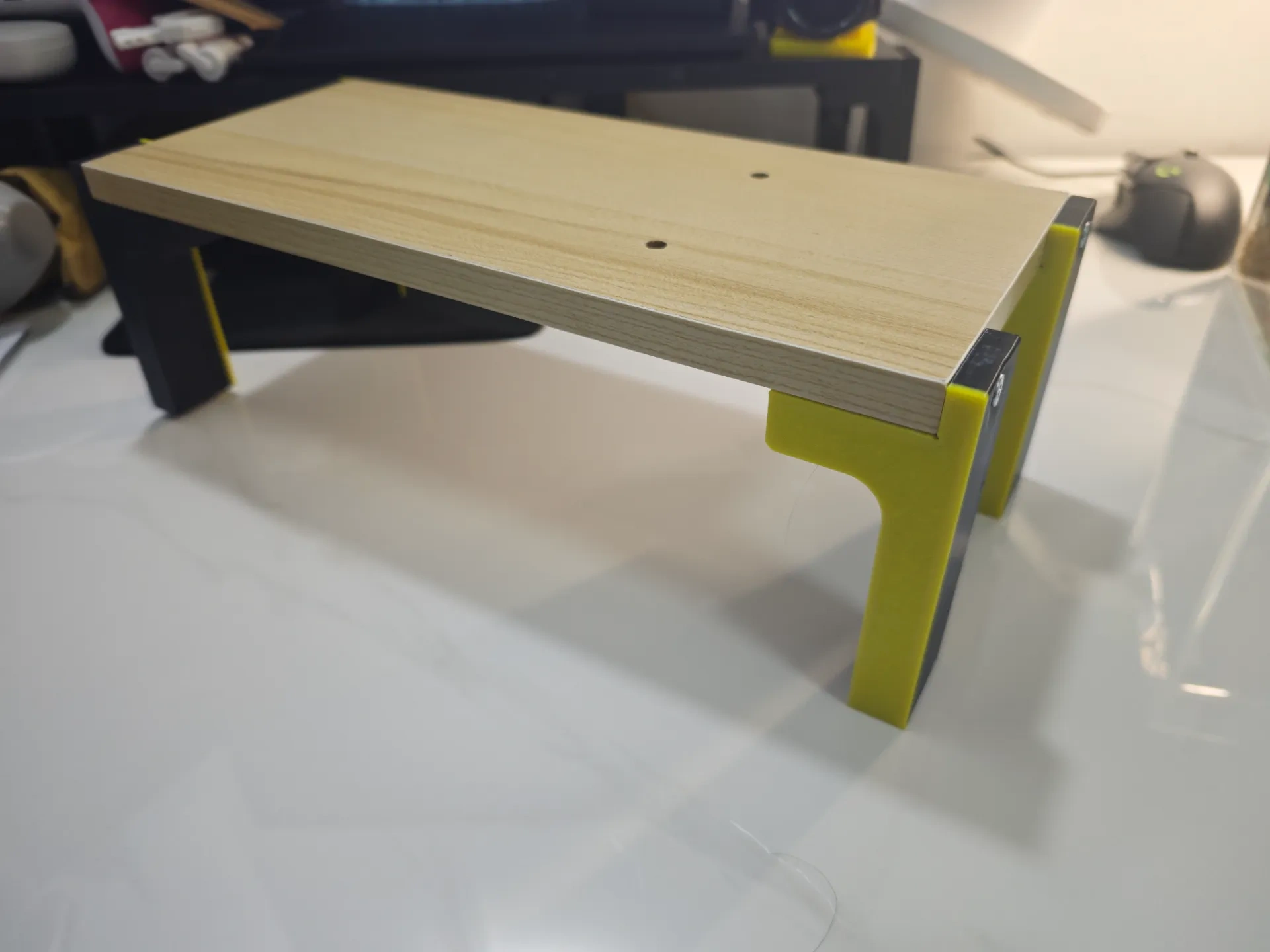 Small Table Legs - Desk Heightening Stand (Panel thickness: 12.5, 13 ...